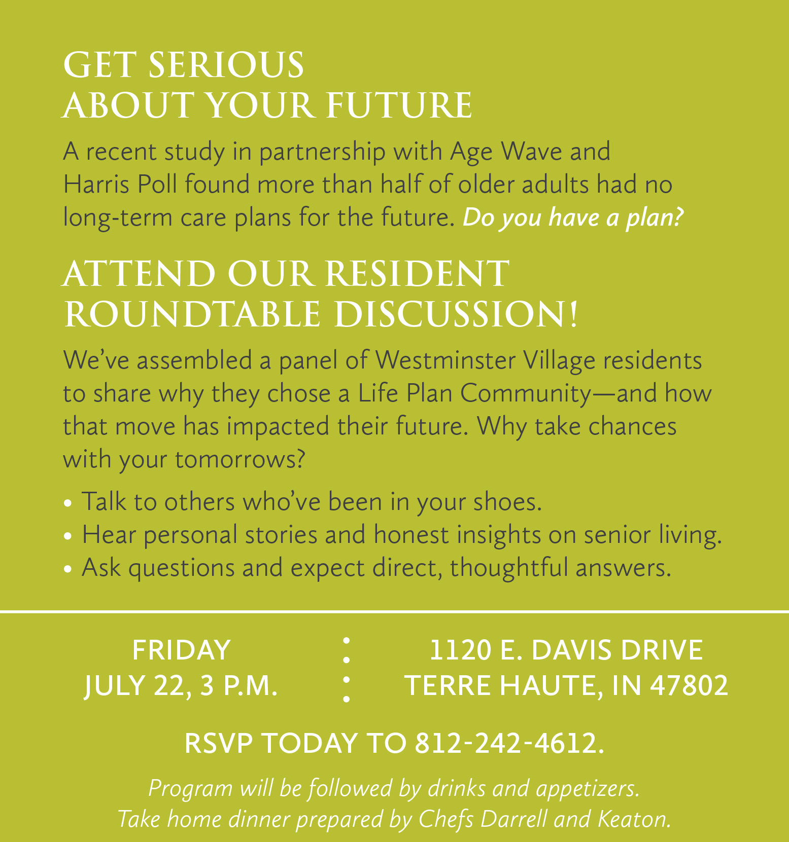 Senior Living News & Events | Westminster Village Terre Haute